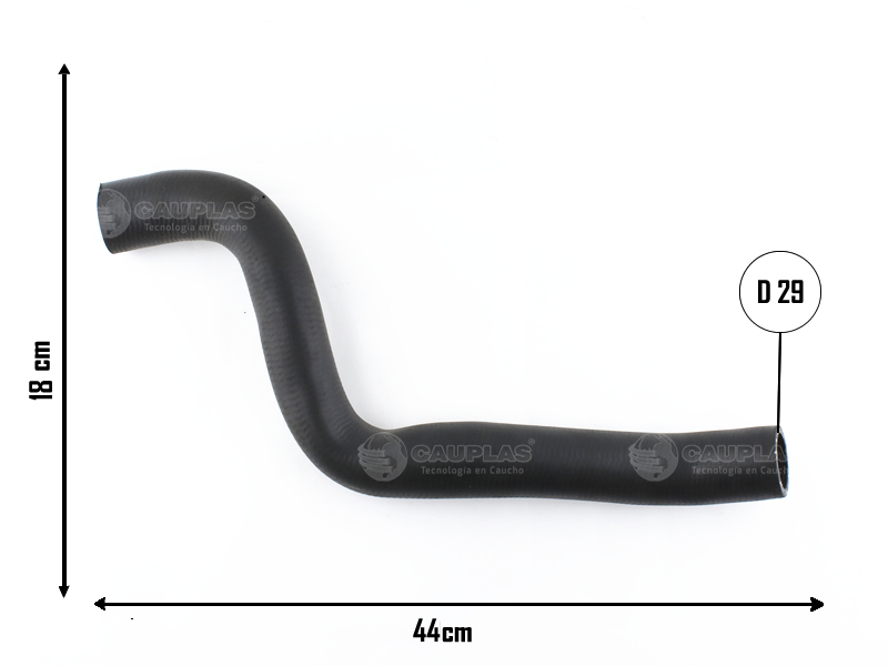 7158 Manguera Radiador Mazda – Distribuidora AH